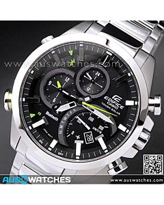 BUY Casio Edifice Chronograph Black Ion Plated Mens Watch EFR-533BK-1AV ...