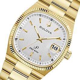 Bulova Super Seville 262kHz Frequency Gold-tone Watch 97B223