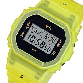 Casio G-Shock x J Balvin Time Matters Yellow and Black set DWE-5600JB-1A9