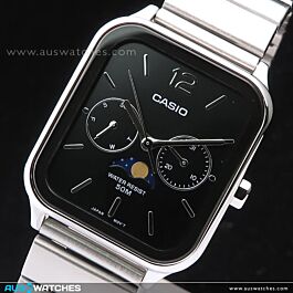 BUY Casio Quartz Moonphase Stainless Steel Watch MTP-M305D-1AV ...
