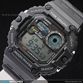 Casio Tide Graph Moonphase 100M Marine Digital Watch WS-1700H-1AV