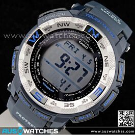 BUY Casio Protrek Triple Sensor Altimeter Barometer Compass Solar Watch ...