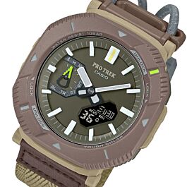 Casio ProTrek Hiker Line Bluetooth 46mm Bungee Cord Solar Watch PRJ-B001B-5