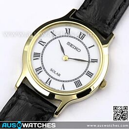 BUY Seiko Solar Leather Strap Ladies Watch SUP304P1, SUP304 - Buy ...