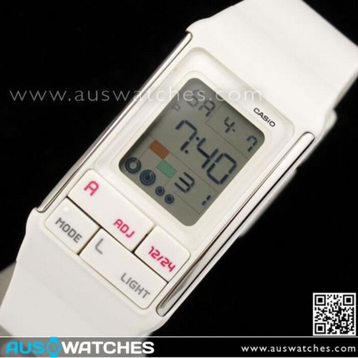 BUY Casio Poptone Alarm Dual Time Ladies Digital Watch LDF-52-7A, LDF52 ...